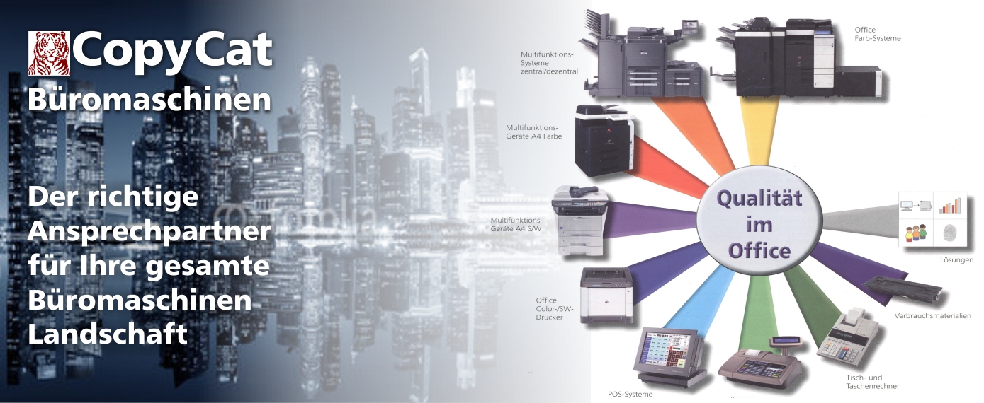 Drucker, Kopierer, Plotter Reparatur und Verkauf im und um den LK Landsberg